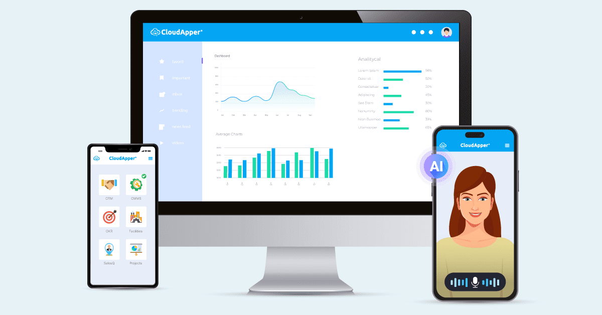 CloudApper – Enterprise Ready No-Code/Low Code Platform