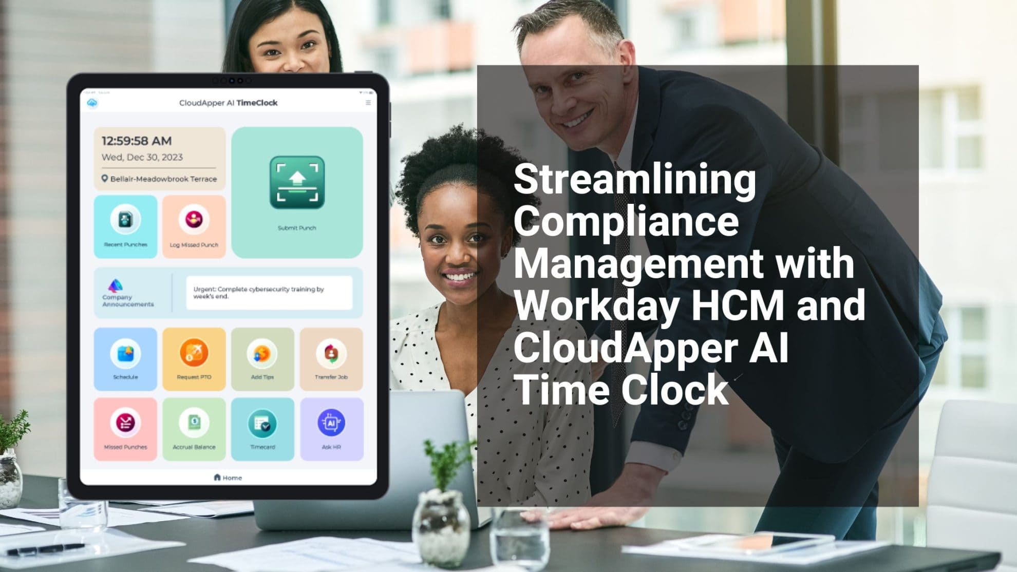 Streamlining Compliance Management with Workday HCM and CloudApper AI ...
