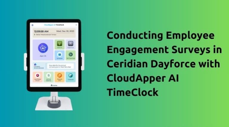 Conducting Employee Engagement Surveys in Ceridian Dayforce