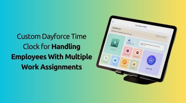 Dayforce Time Clock for Job Transfers and Different Pay Rates