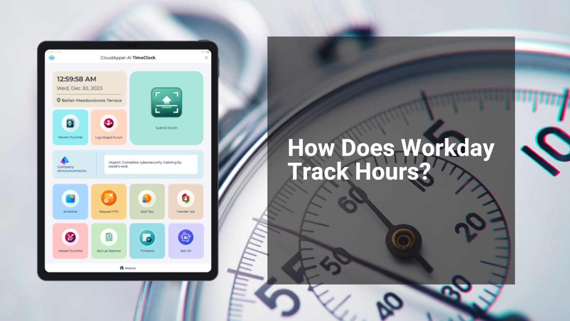 How Does Workday Track Hours?