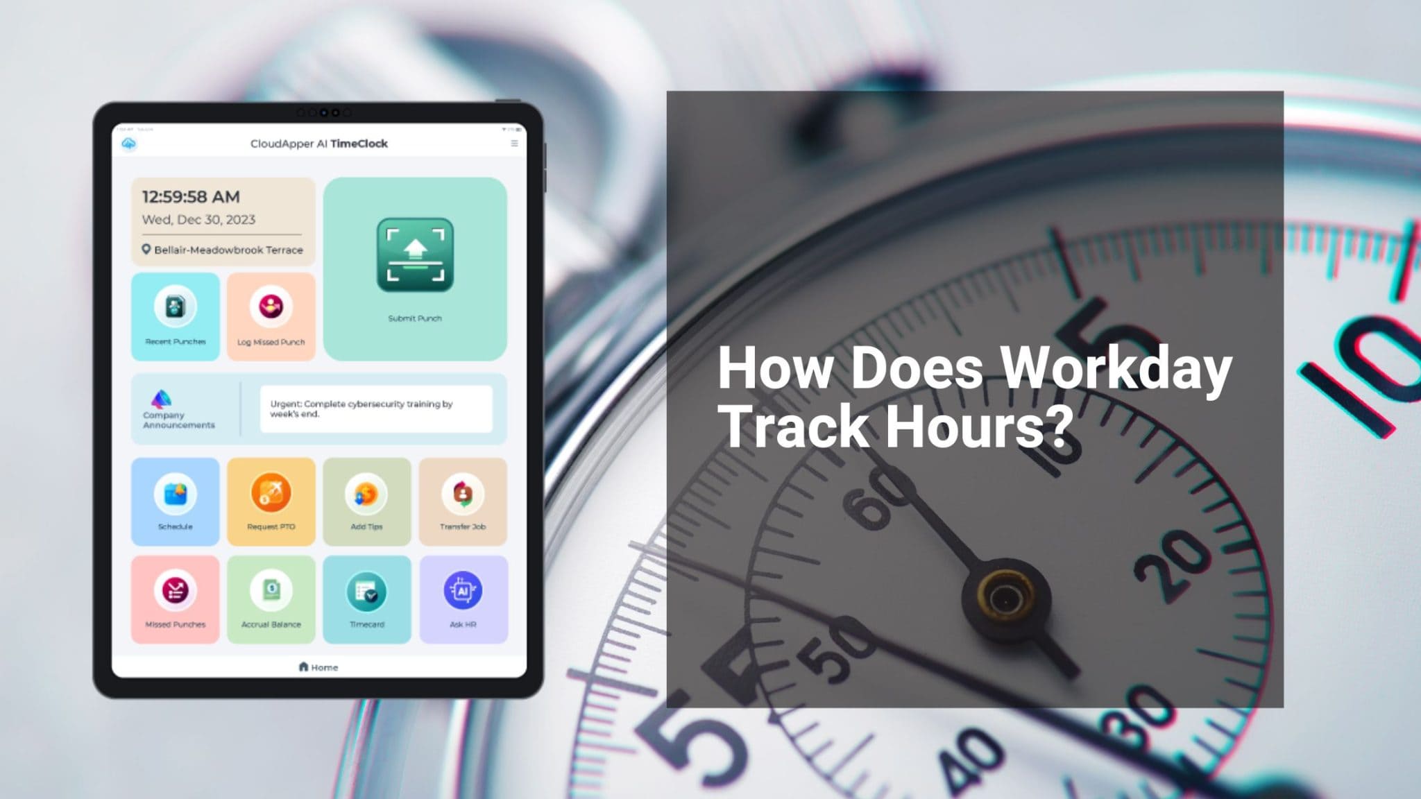 How Does Workday Track Hours?