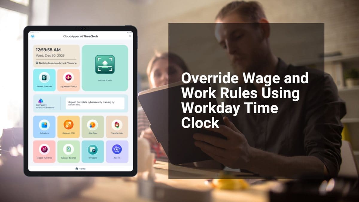 AI Time Clock for Workday HCM