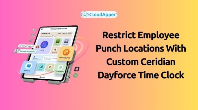 Restrict Employee Punch Locations With Custom Ceridian Clock