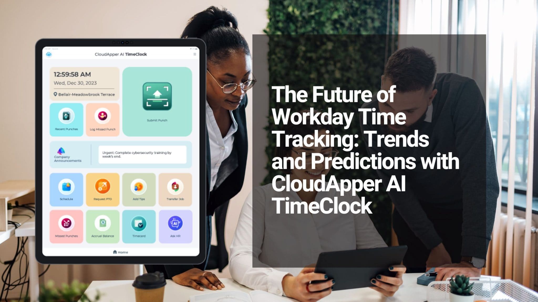 The Future of Workday Time Tracking: Trends and Predictions with CloudApper AI TimeClock