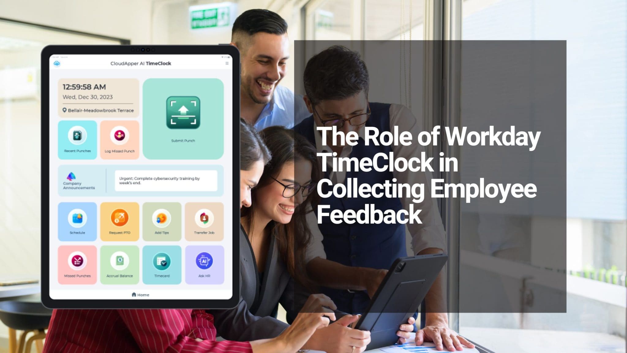 The Role of Workday TimeClock in Collecting Employee Feedback