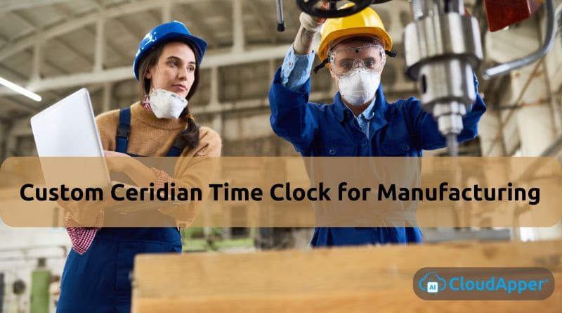Custom Ceridian Dayforce Time Clock for Easy Tip Recordkeeping