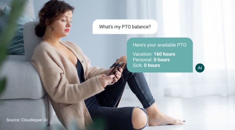 Assisting Employees With Leave Requests Using AI Chatbots