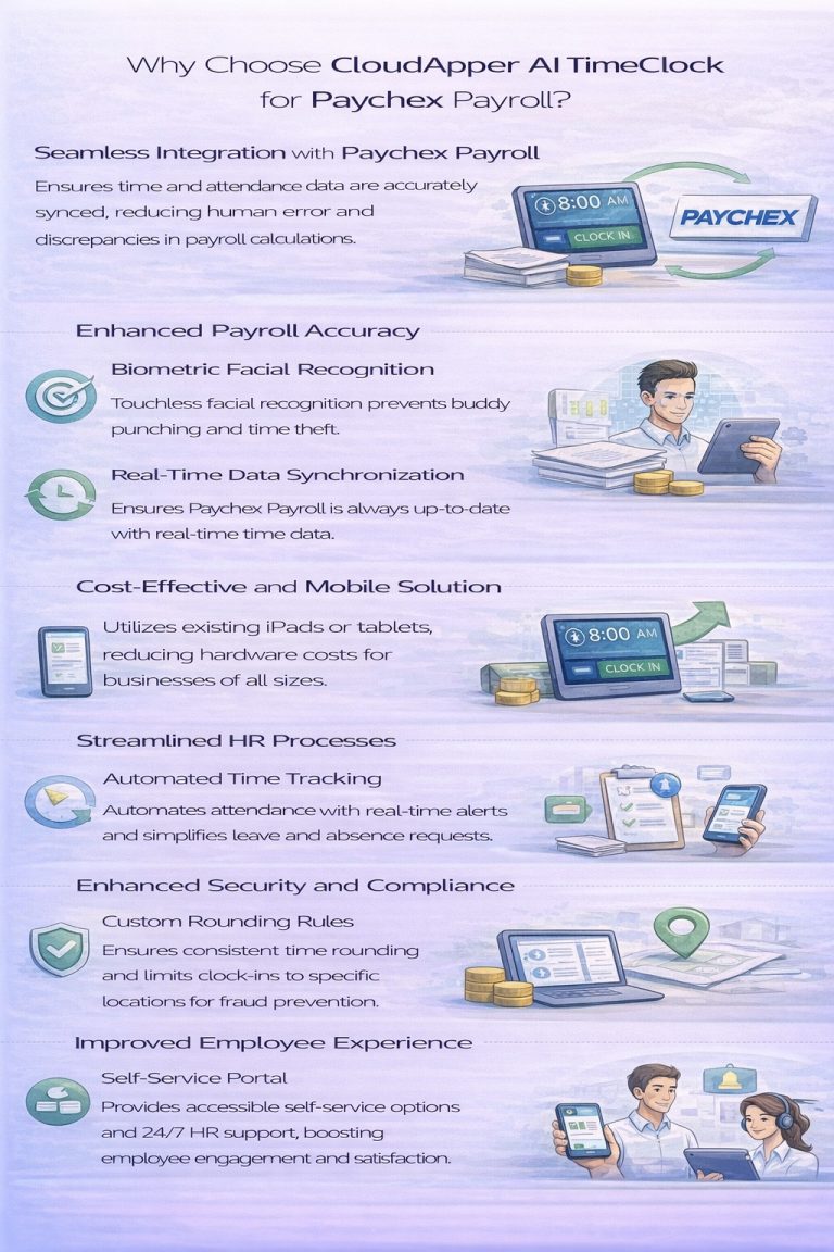 Affordable Time Clock for Paychex | Boost Payroll Accuracy