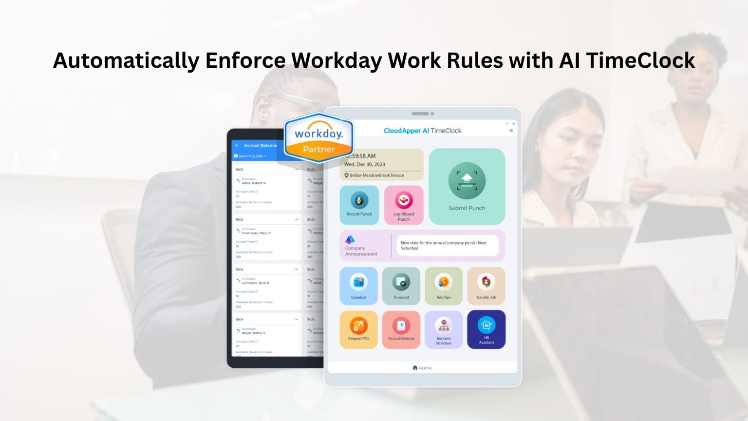 Simplify Employee Job Transfer in Workday Using Time Clock