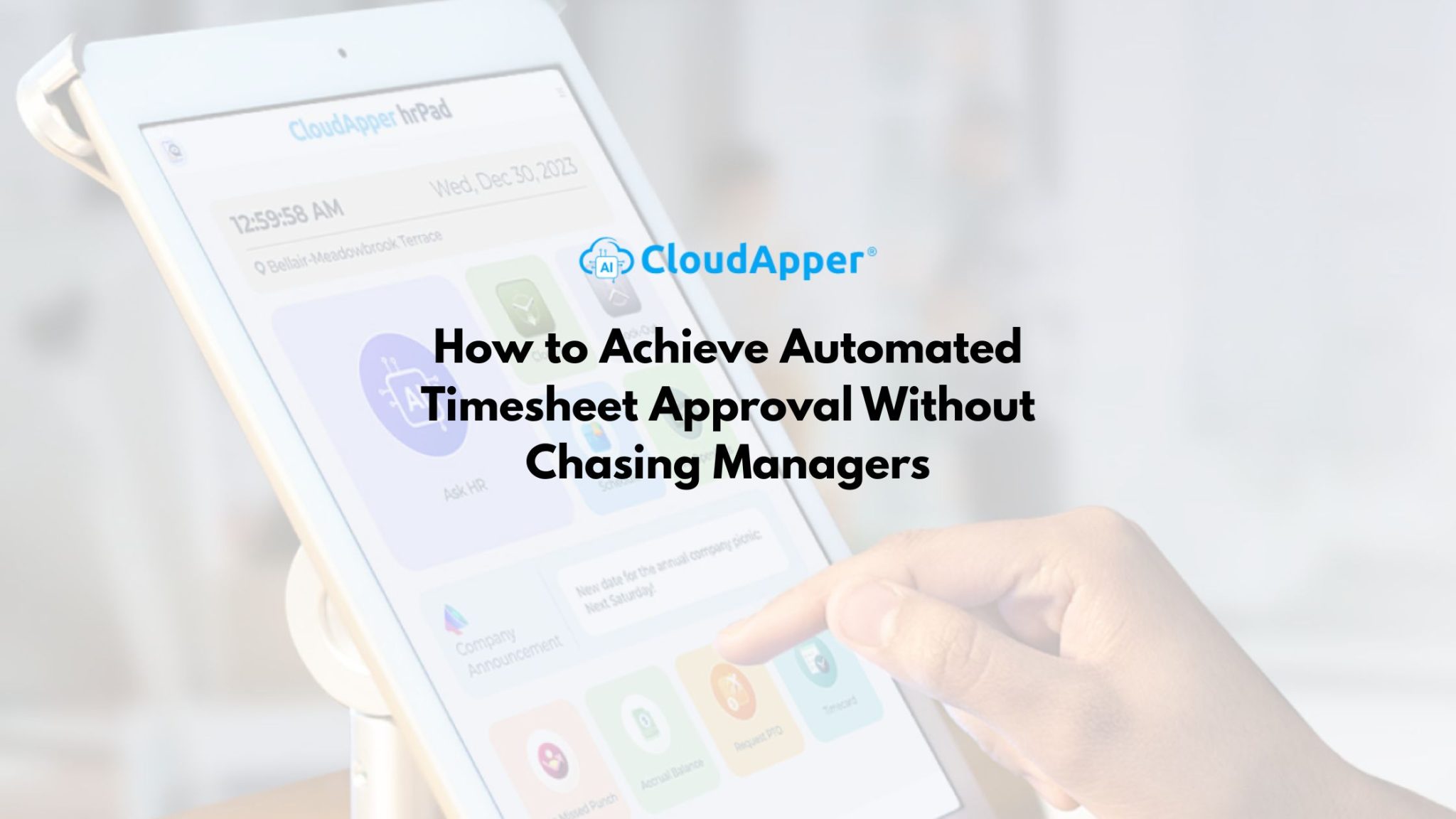 How to Achieve Automated Timesheet Approval Without Chasing Managers
