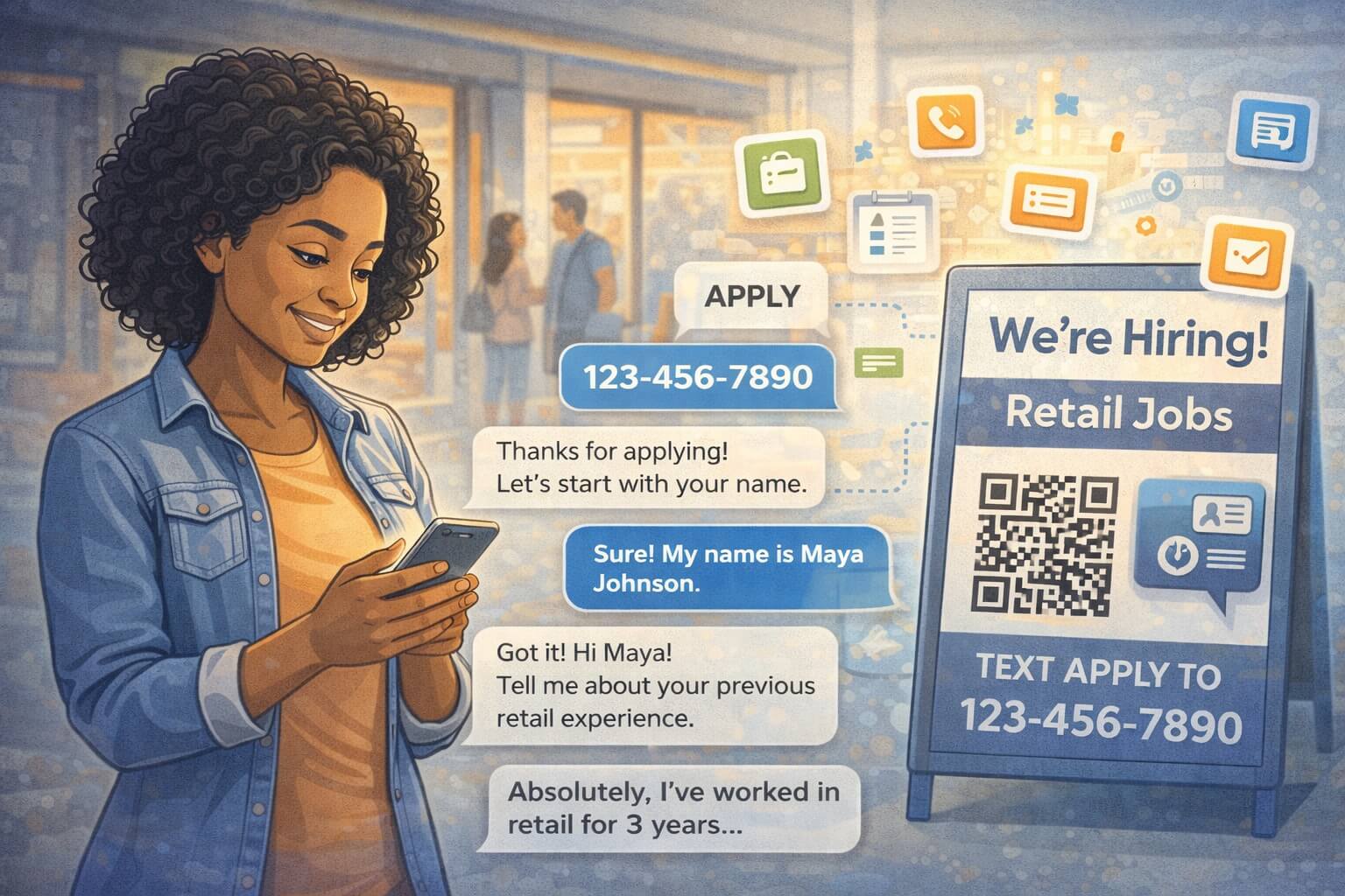 How to Reduce Frontline Application Drop-Off with Text-to-Apply