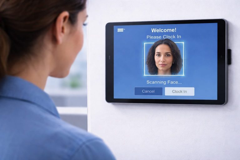 Workday Time Tracking Software: Punch In & Out on iPad/Tablet