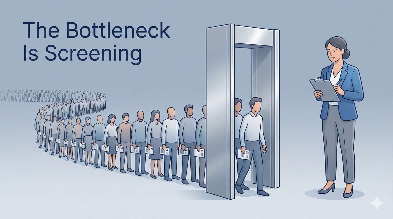 Why Screening at Scale Breaks Recruiting First
